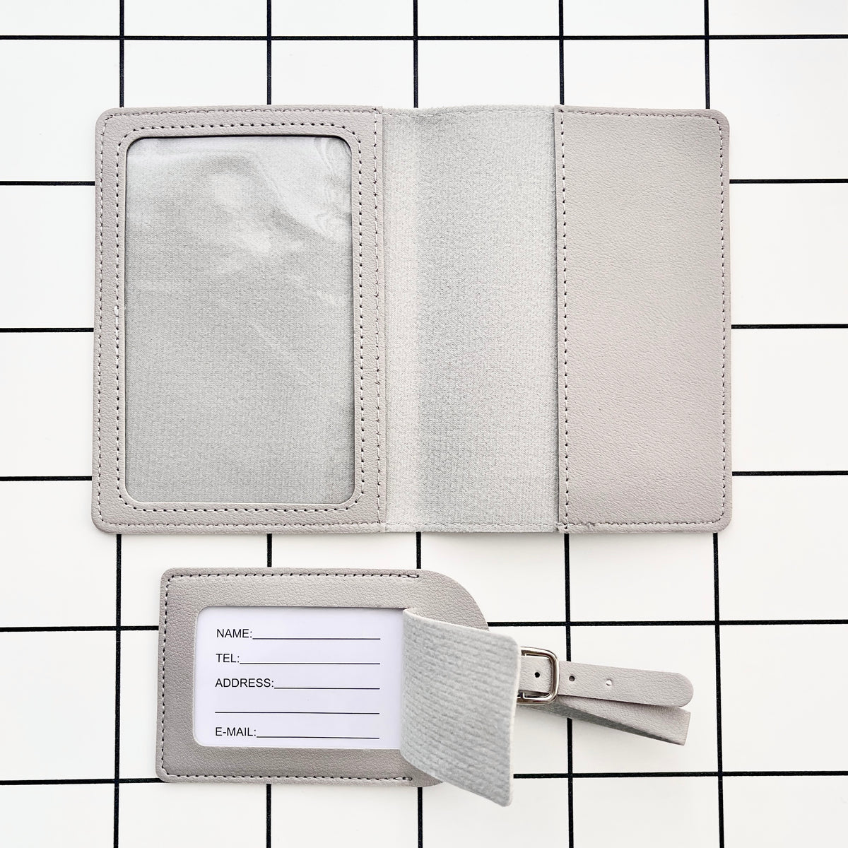 Personalised Passport Cover & Luggage Tag Set - T-Rex Dinosaur – Wombat ...